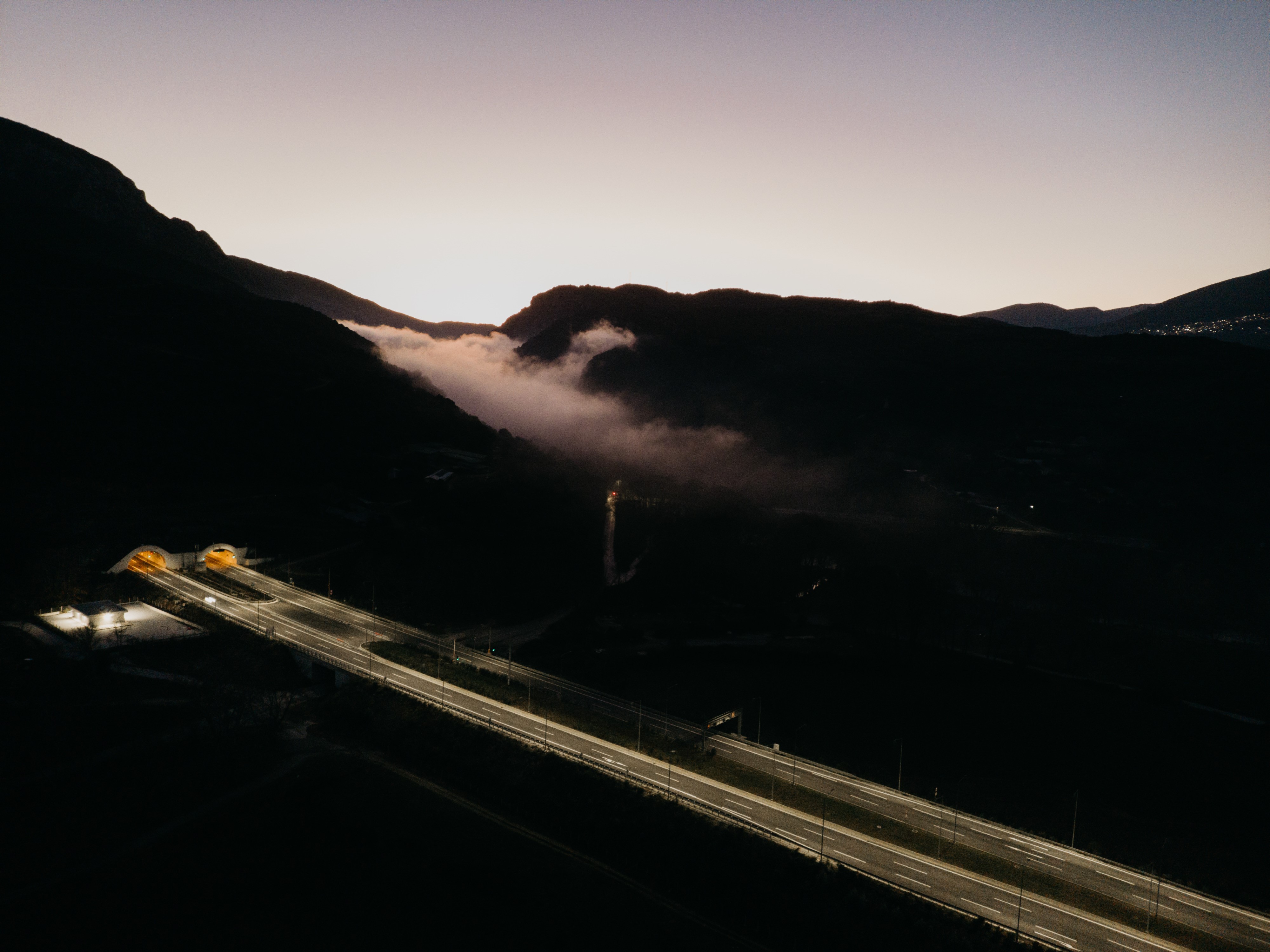 LED technology lighting in the Aegean Motorway Tunnels | eRed