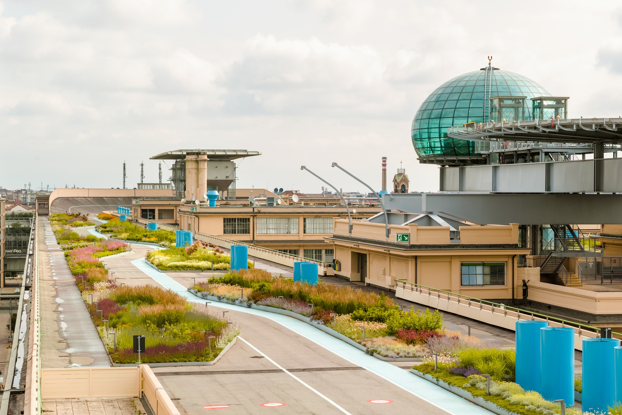 Fiat's factory in Torino rooftop garden is being redesigned | eRed